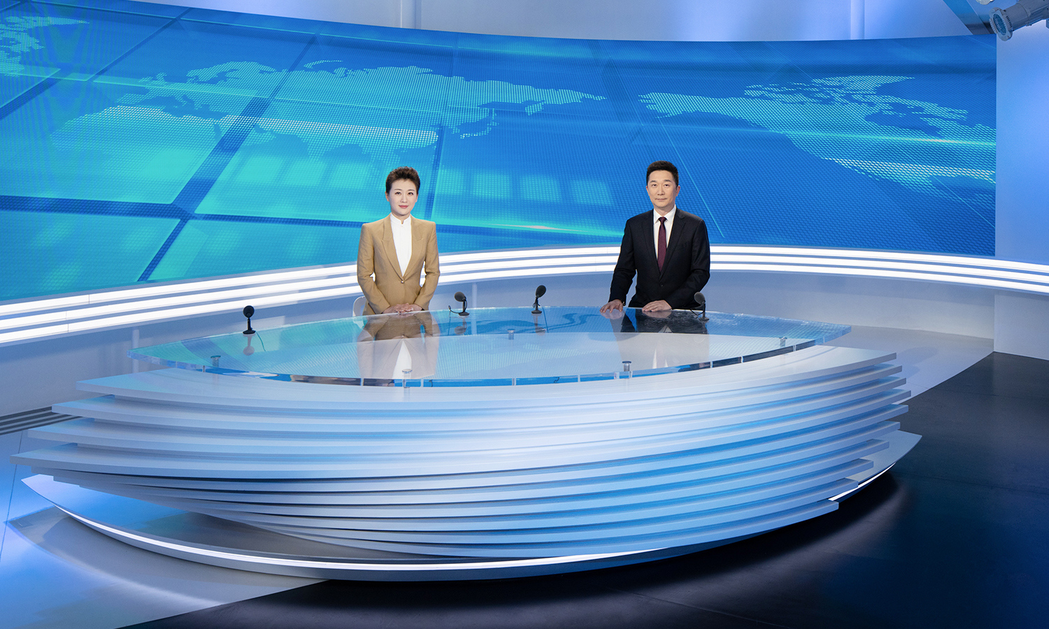 FJTV Broadcast Set Design Gallery