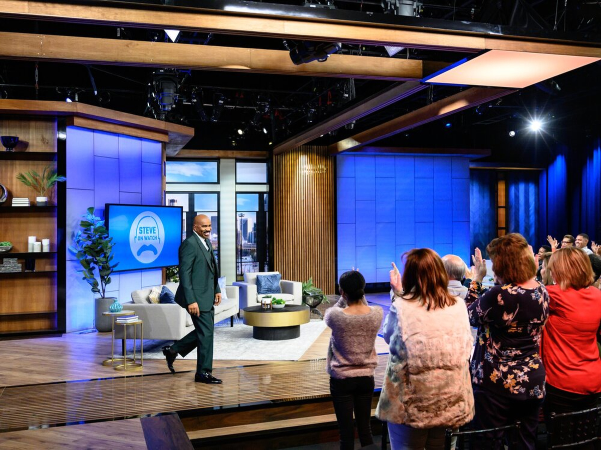 Steve on Watch Broadcast Set Design Gallery