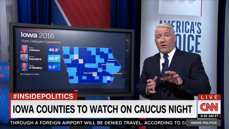 CNN returns to Drake University for Iowa coverage - NewscastStudio