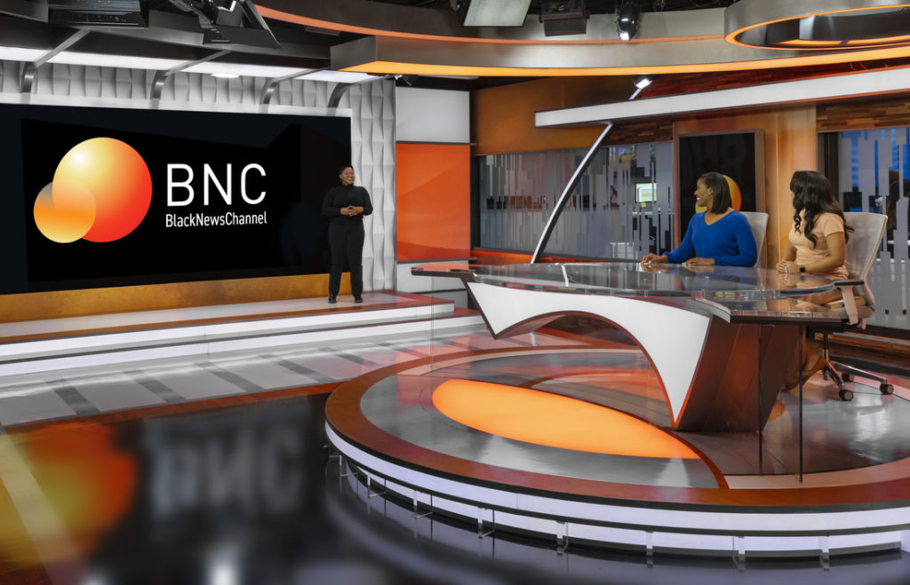 Black News Channel launches with culturally unique scenic design ...