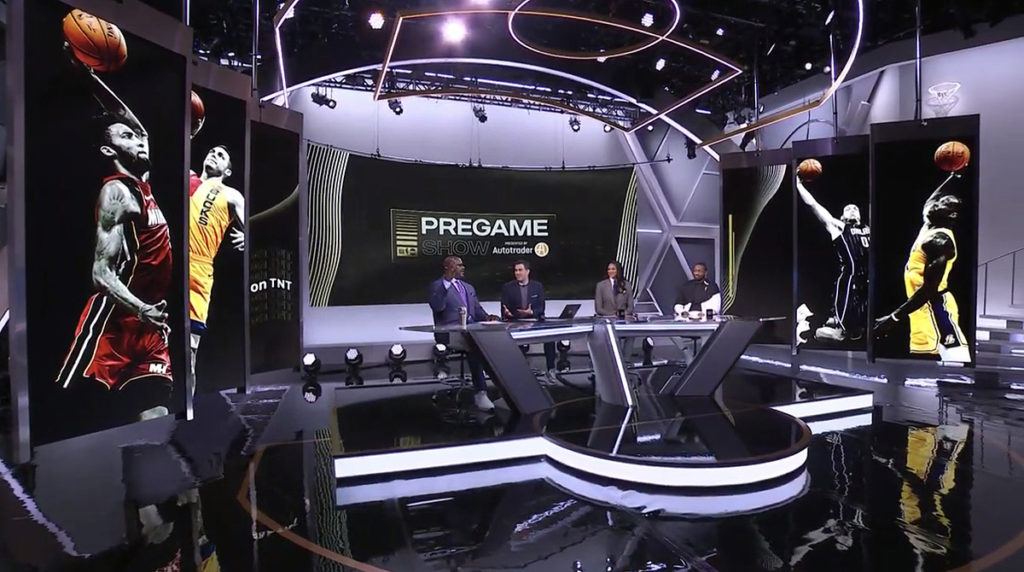 Turner Sports redresses NBA studio for Tuesday night coverage ...