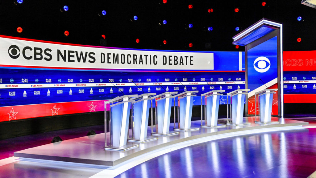 CBS creates perspective driven debate stage - NewscastStudio