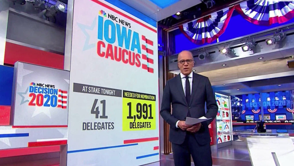 How the networks covered the Iowa caucuses - NewscastStudio