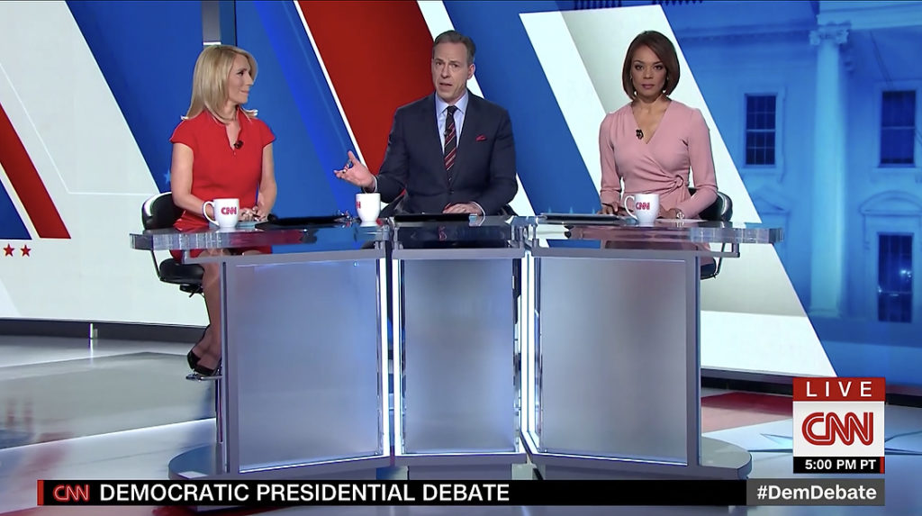 CNN turns Washington studio into debate hall - NewscastStudio
