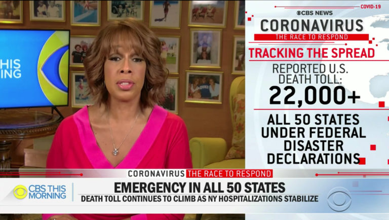 CBS News revamps coronavirus graphics - NewscastStudio