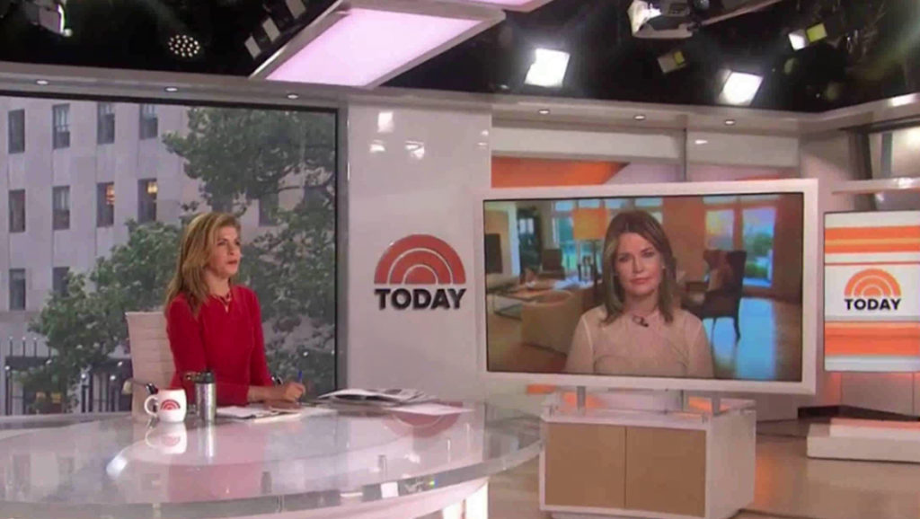 'Today' covers Studio 1A's windows - NewscastStudio