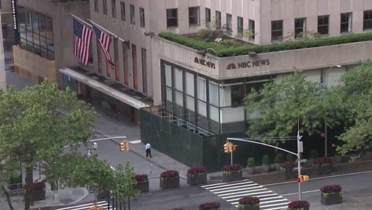 'Today' covers Studio 1A's windows - NewscastStudio