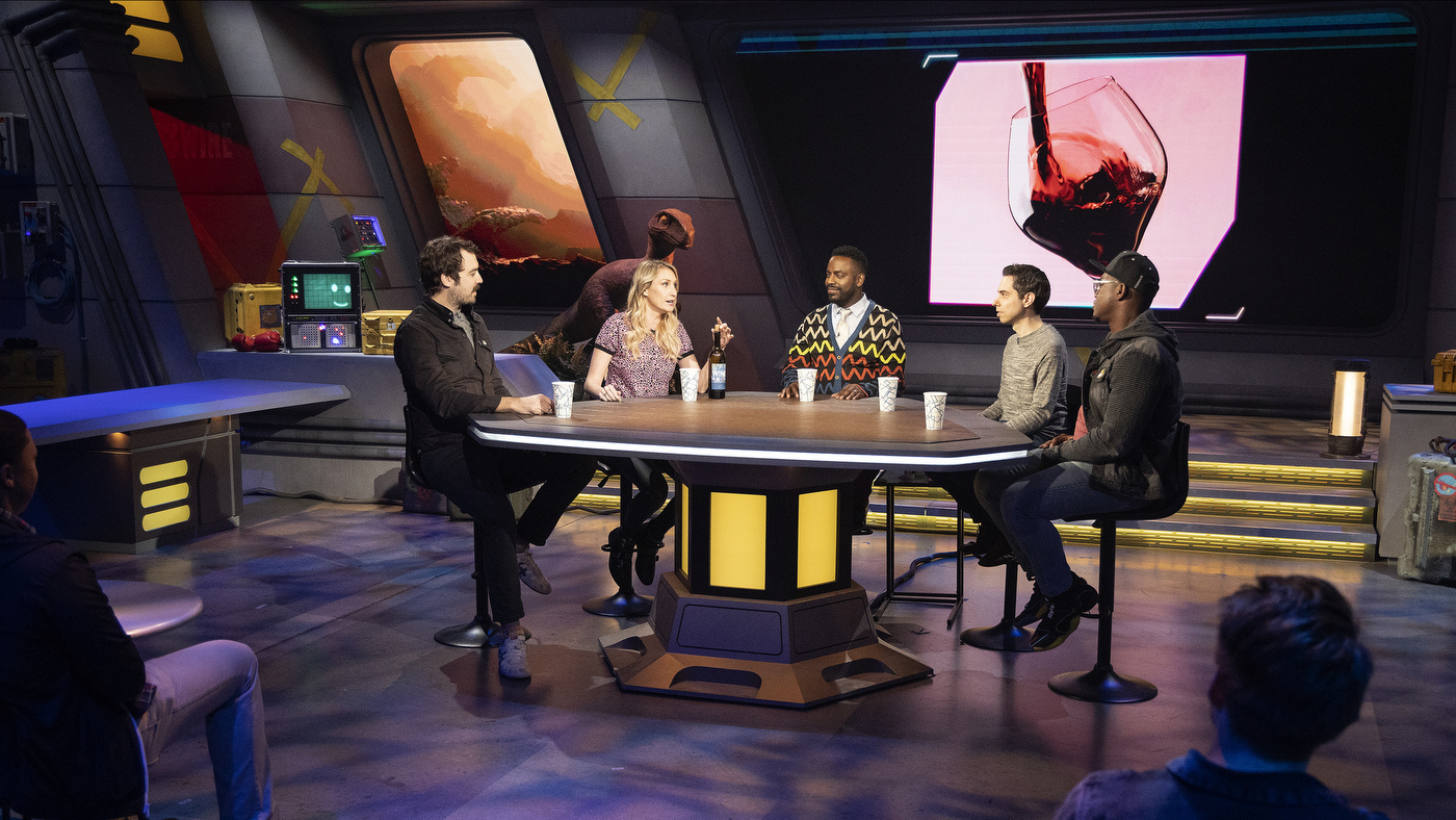 Syfy's The Great Debate Broadcast Set Design Gallery