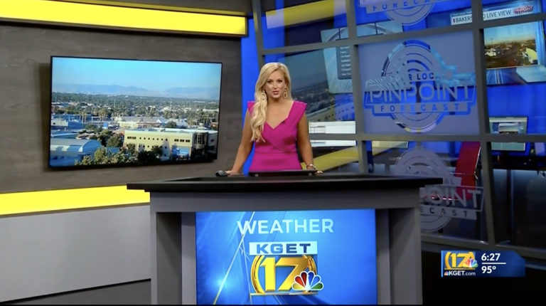 KGET in Bakersfield debuts new set - NewscastStudio