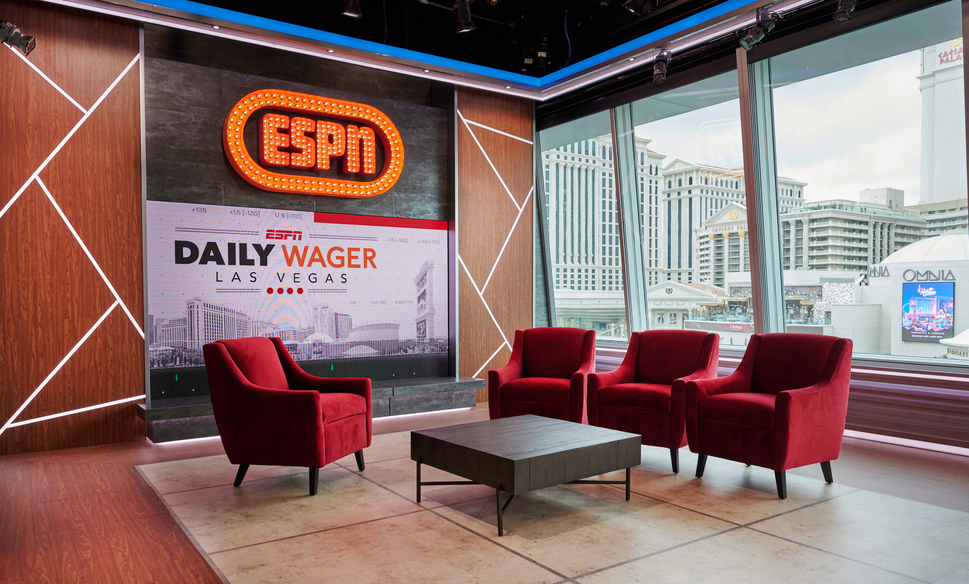 ESPN Las Vegas Broadcast Set Design Gallery