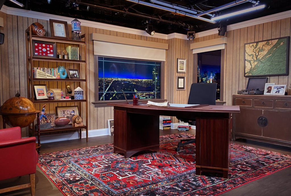 'Late Show' returns to NYC with recreation of Colbert's office as set ...
