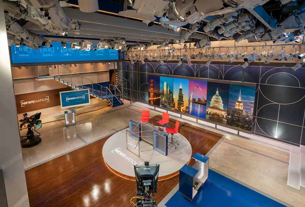 Brackets, ‘crop circles’ lay the groundwork for ‘NewsNation’ sets ...