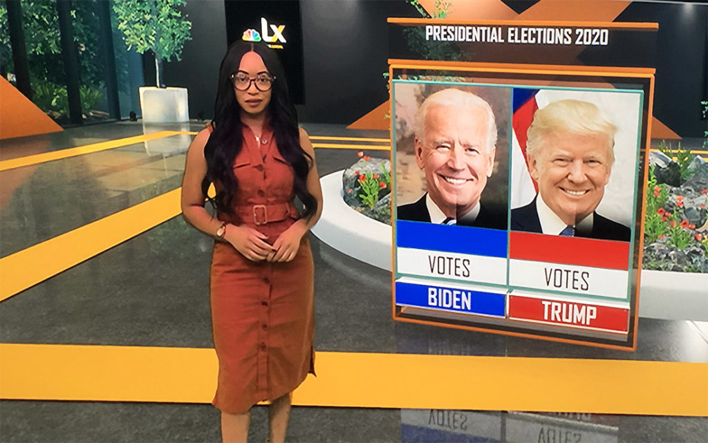 NBCLX adds virtual set, live painter for election coverage - NewscastStudio