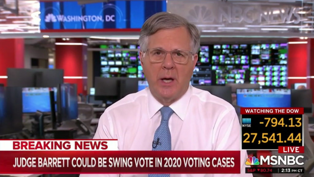 NBC News' new D.C. bureau newsroom appears behind MSNBC live shot ...