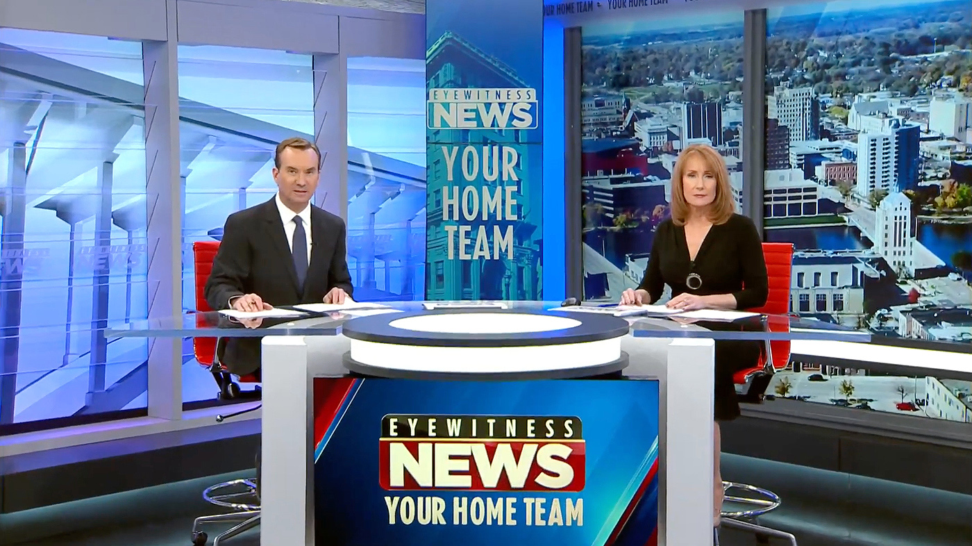 Eyewitness News WTVO/WQRF Broadcast Set Design Gallery