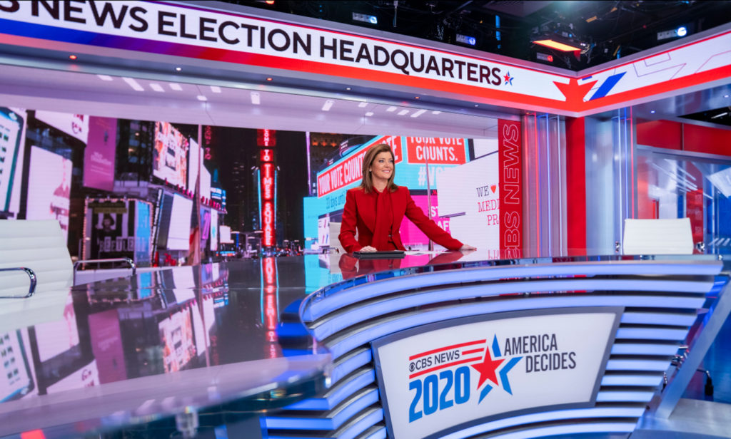 Inside the design of CBS News Election Headquarters - NewscastStudio