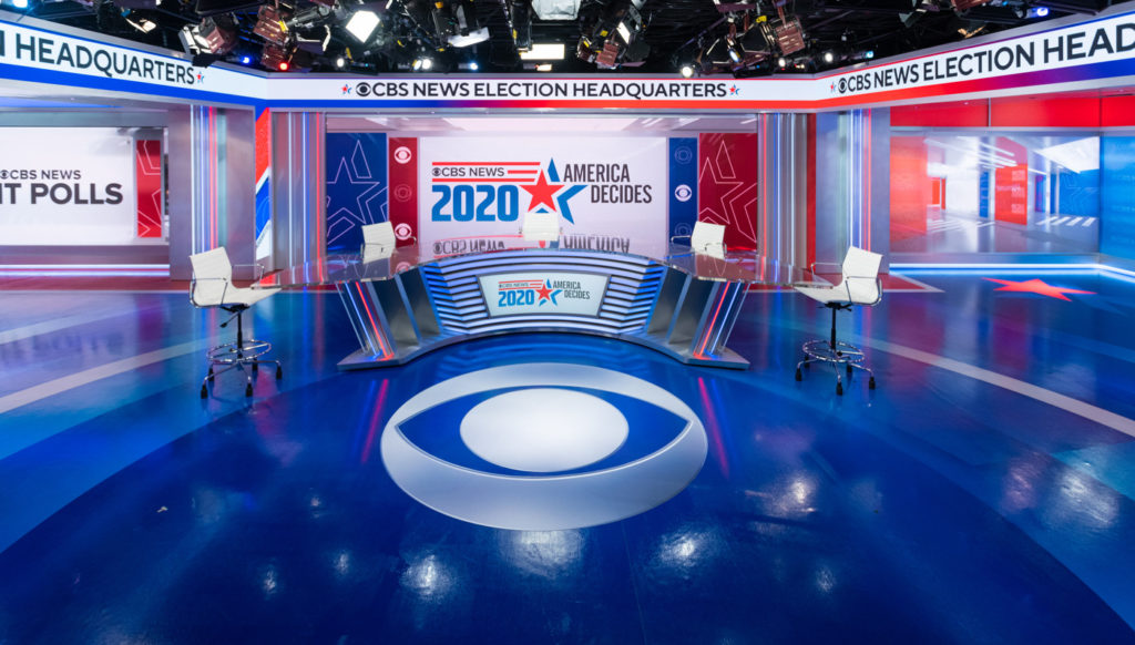Inside the design of CBS News Election Headquarters - NewscastStudio
