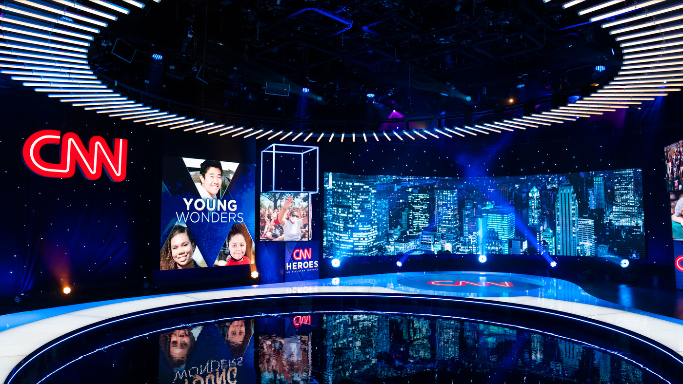 CNN Heroes 2020 Broadcast Set Design Gallery