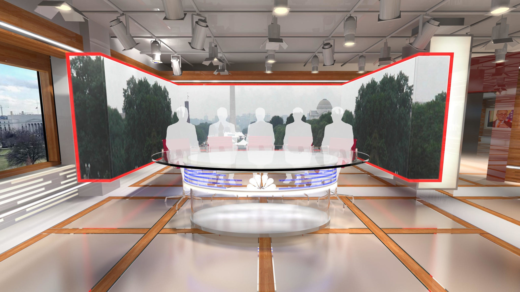 NBC opens expanded Capitol Hill studio after almost two years of ...