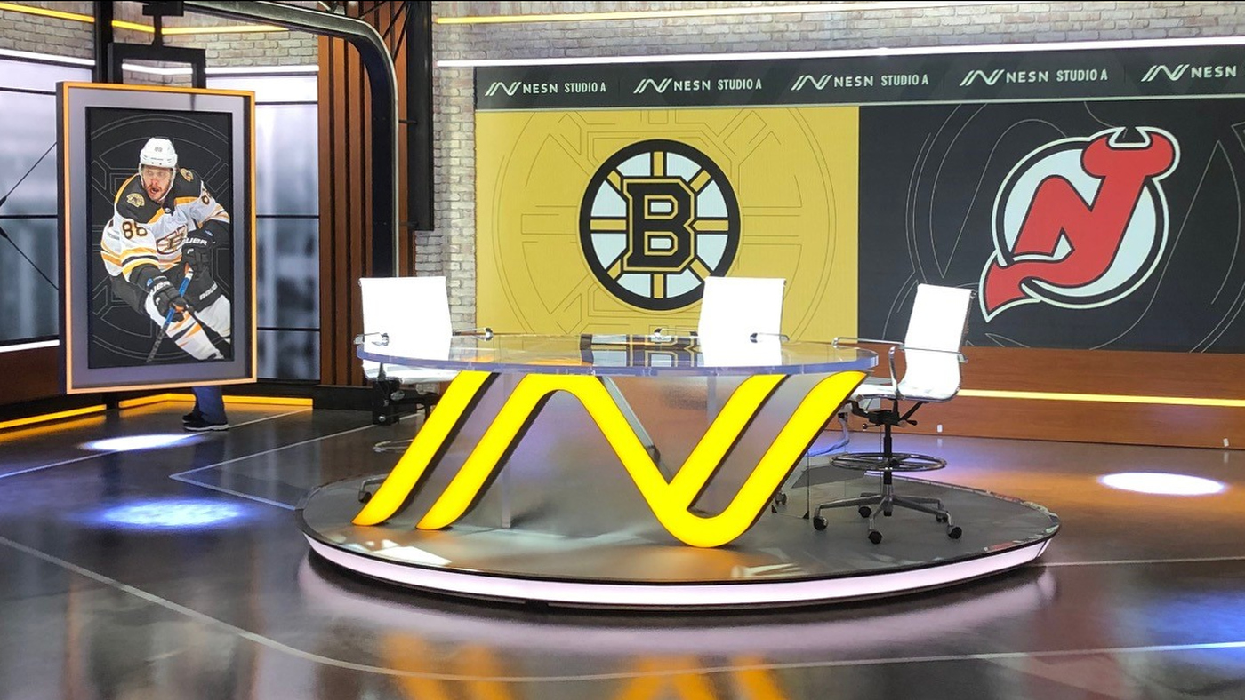 NESN Studio A - Broadcast Set Design Gallery