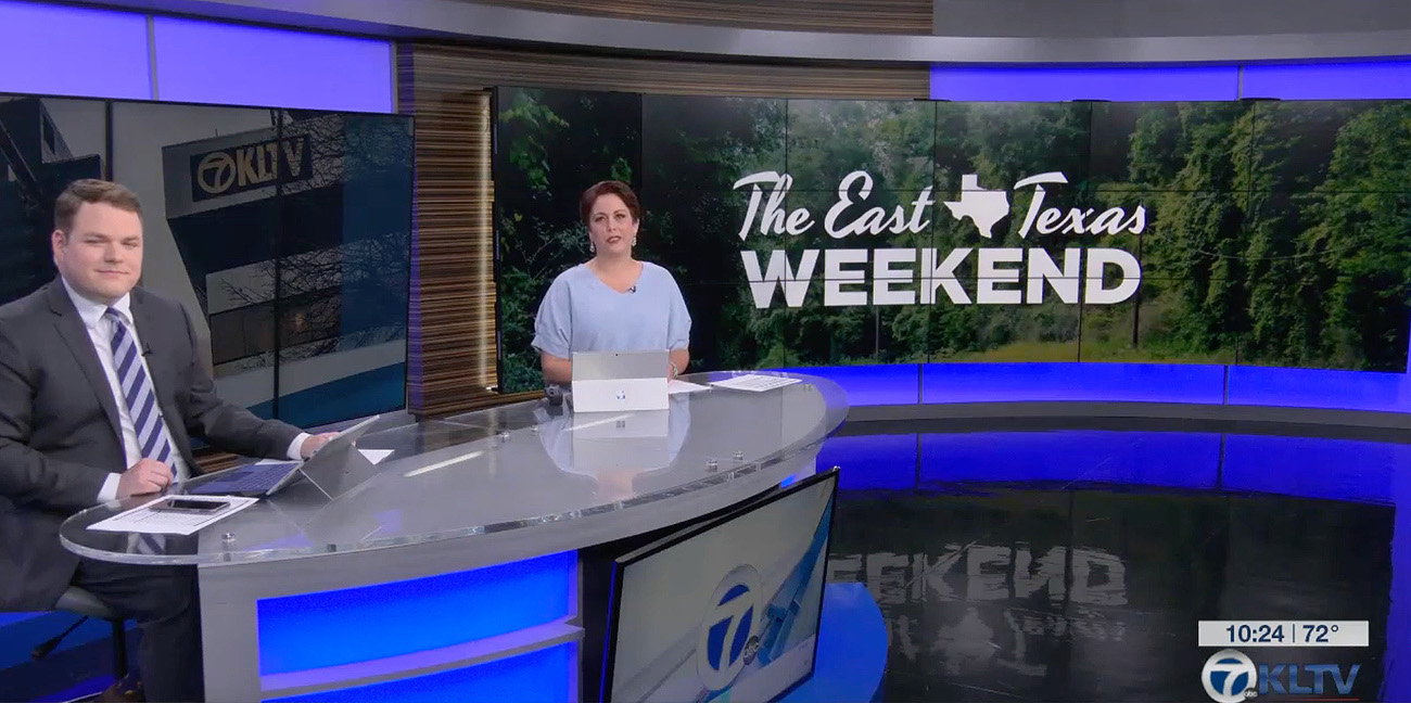 KLTV 7 Broadcast Set Design Gallery