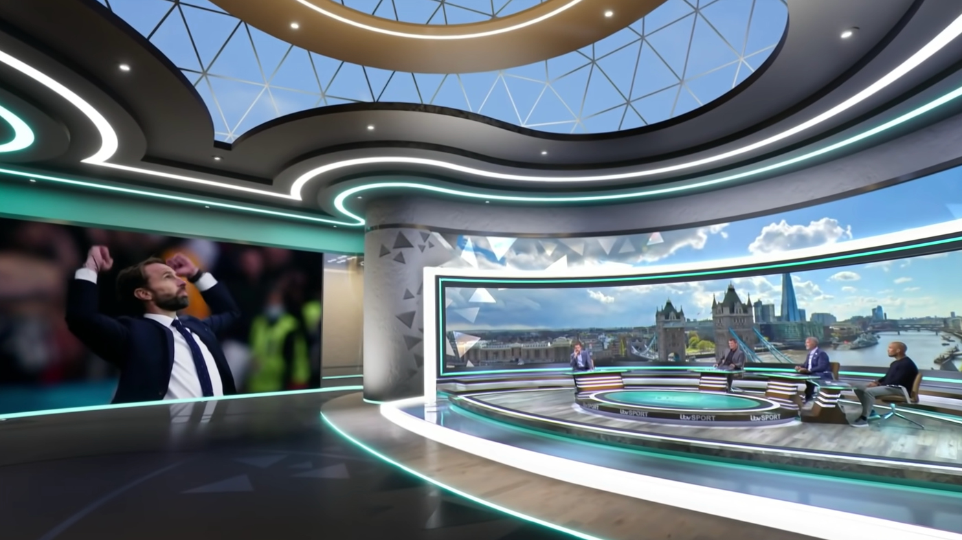 ITV UEFA Euro 2020 Broadcast Set Design Gallery