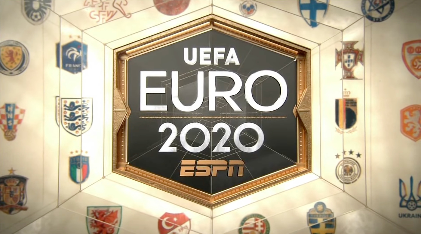 ESPN UEFA Euro 2020 Motion Graphics and Broadcast Design Gallery