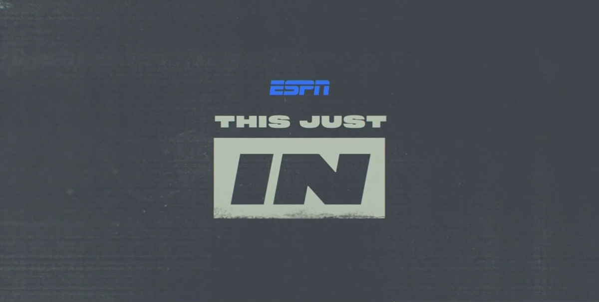 This Just In on ESPN - Motion Graphics and Broadcast Design Gallery
