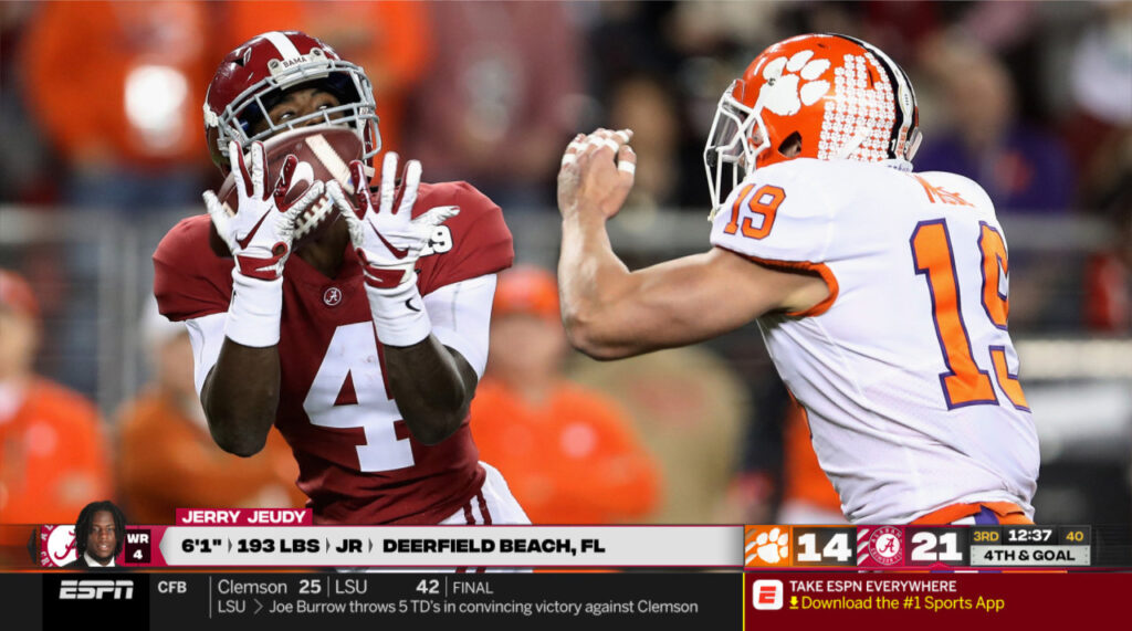 Q&A: ESPN creates 'test facility' for college football design package ...