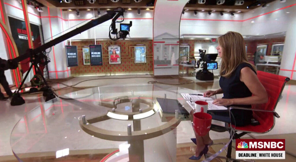 MSNBC unveils reimagined Studio 3A with 'Deadline: White House ...