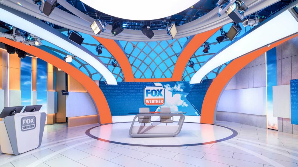 Explore Thousands of TV News Set Photos & Studio Technology