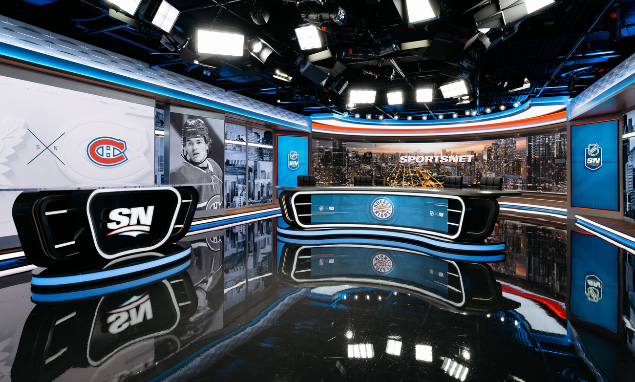 Sportsnet Broadcast Set Design Gallery