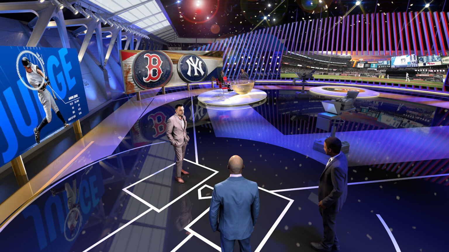'MLB on TBS' reimagines the baseball diamond with standout structural ...