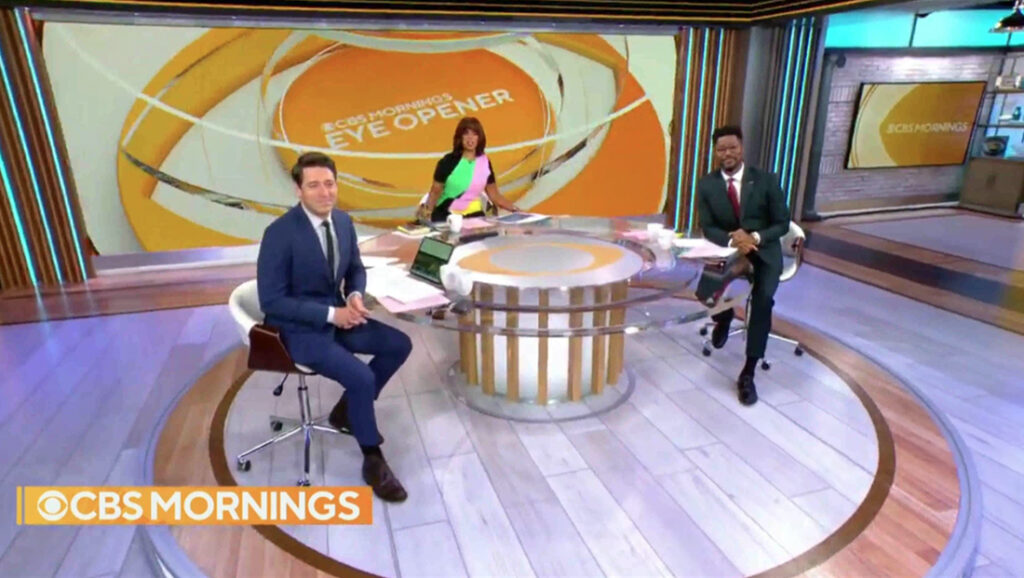 'CBS Mornings' goes back to old music for 'EyeOpener' - NewscastStudio
