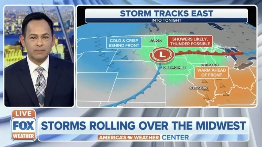 First look at Fox Weather's new set and on-air design - NewscastStudio