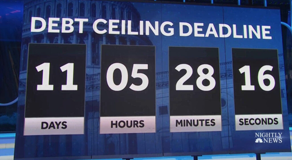 How a countdown graphic on 'Nightly News' was adjusted for later feeds ...