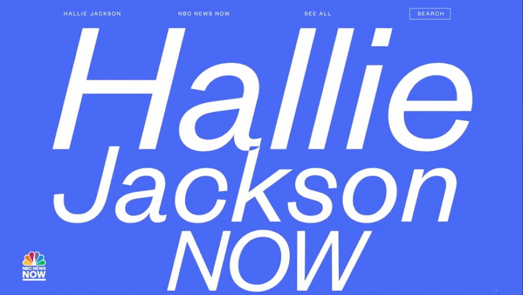 Hallie Jackson to anchor new show for NBC News Now - NewscastStudio