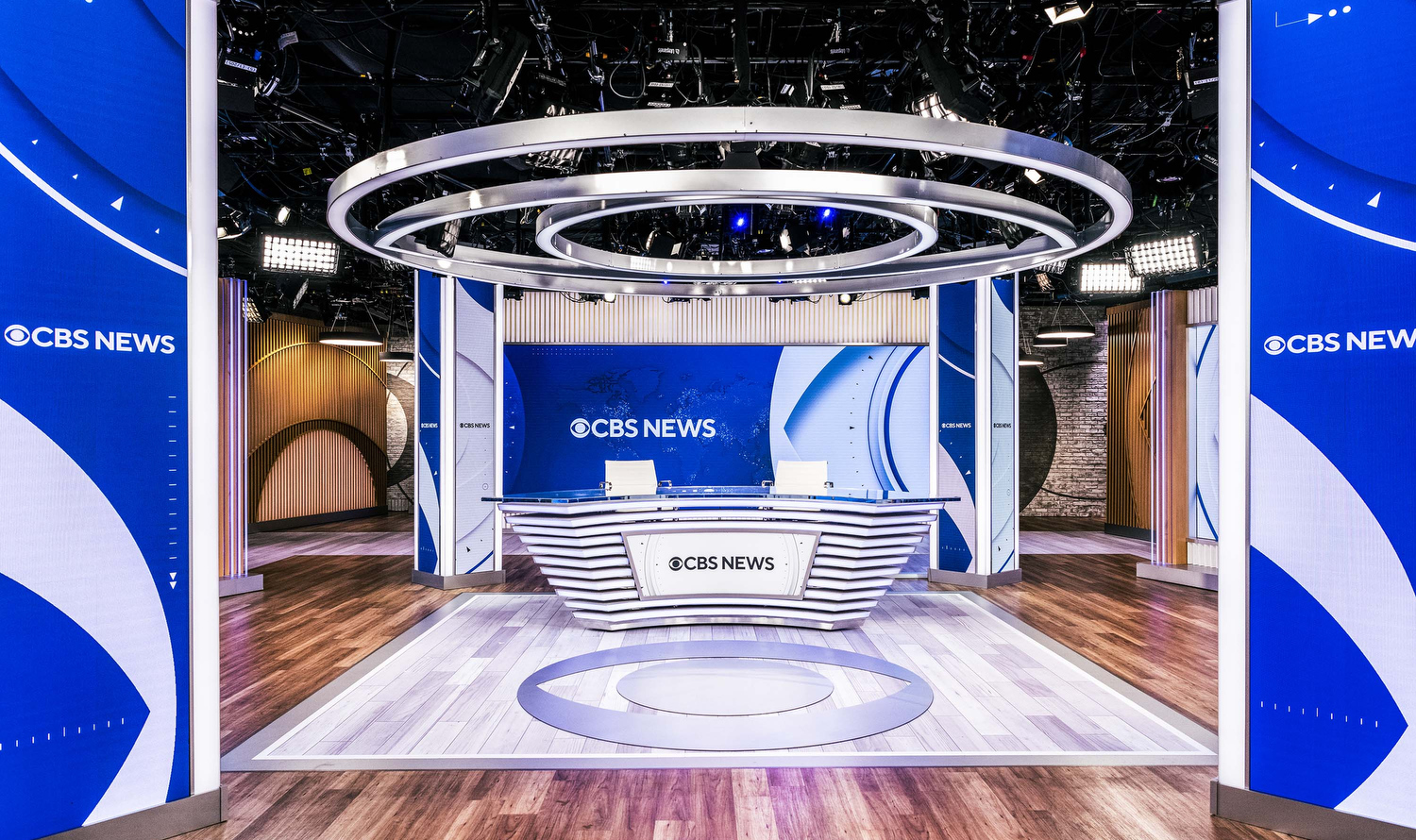 CBS News Studio 57 Broadcast Set Design Gallery