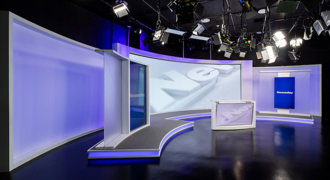 Newsday Broadcast Set Design Gallery