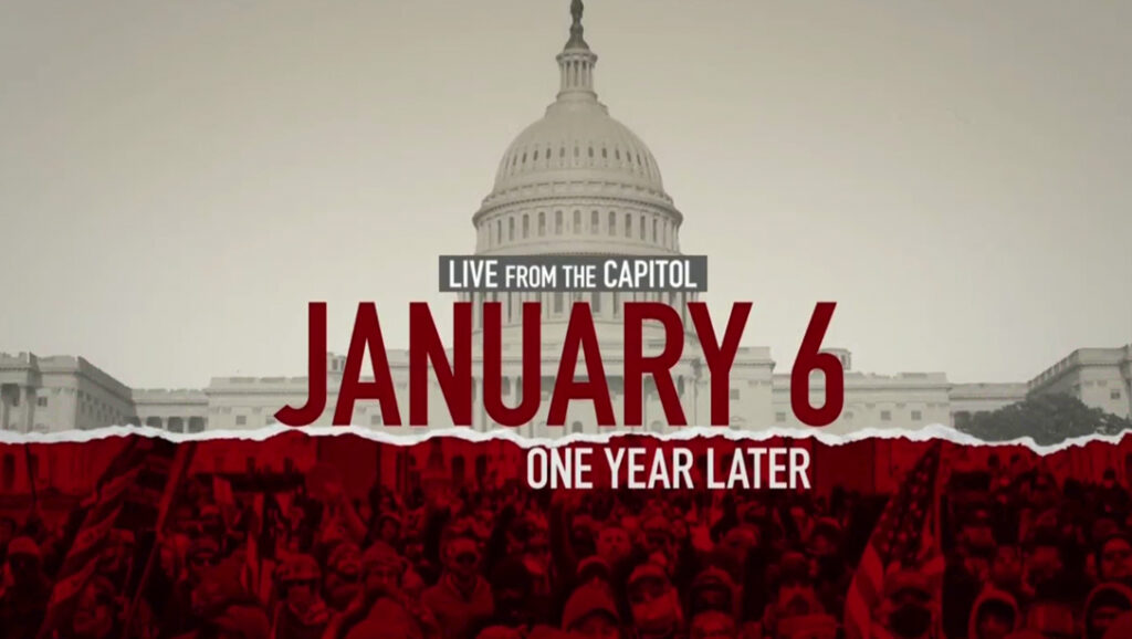 A look at how the networks covered the anniversary of Jan. 6 ...