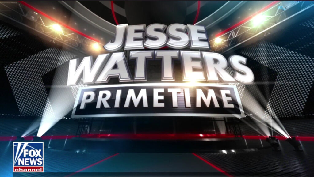 'Jesse Watters Primetime' heads into the 'ring' with dramatic graphics ...