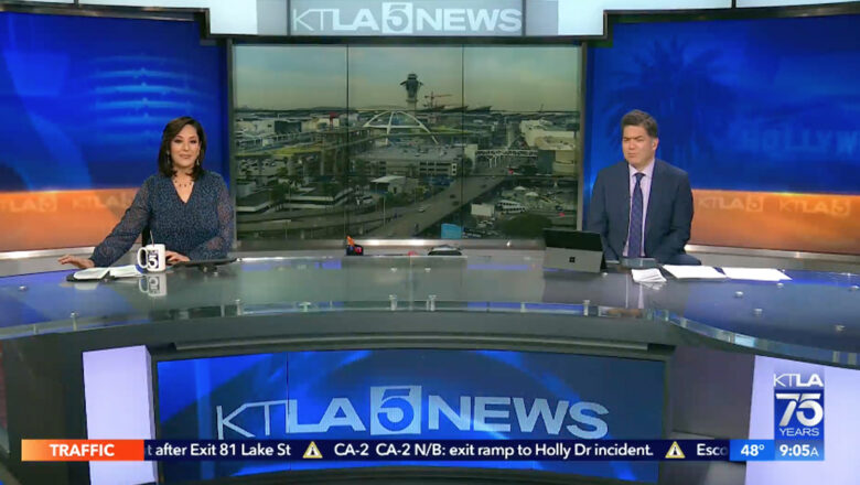 KTLA marks 75 years with a logo inspired by its iconic '5' - NewscastStudio