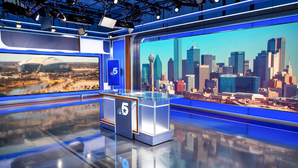 Explore Thousands of TV News Set Photos & Studio Technology