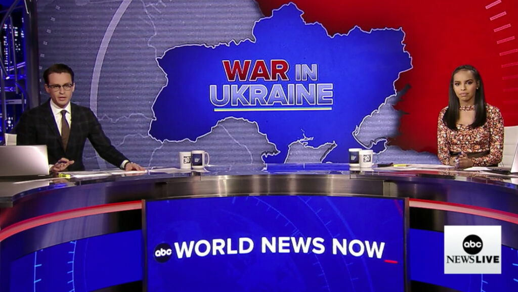 Two ABC News shows switch Ukraine branding - NewscastStudio