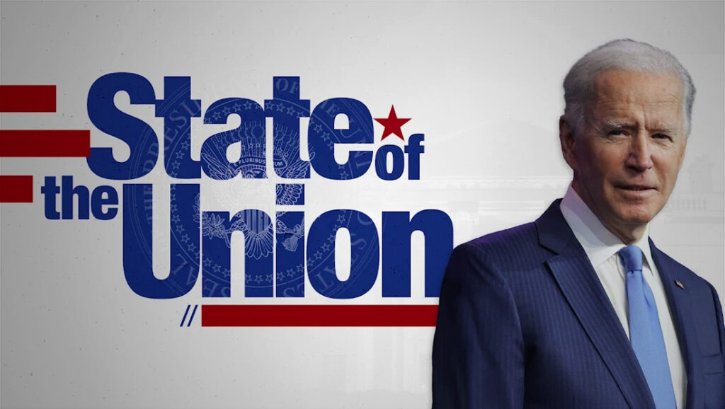 Networks mostly tweak existing looks for 2022 State of the Union ...