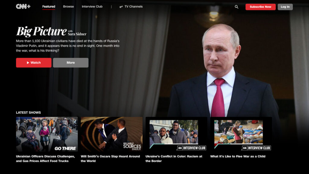 CNN+ website is now live - NewscastStudio