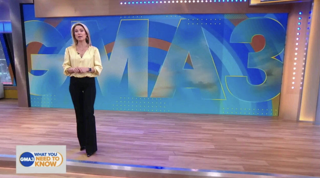 'GMA3' moves back into its old space with on-set graphics that better ...