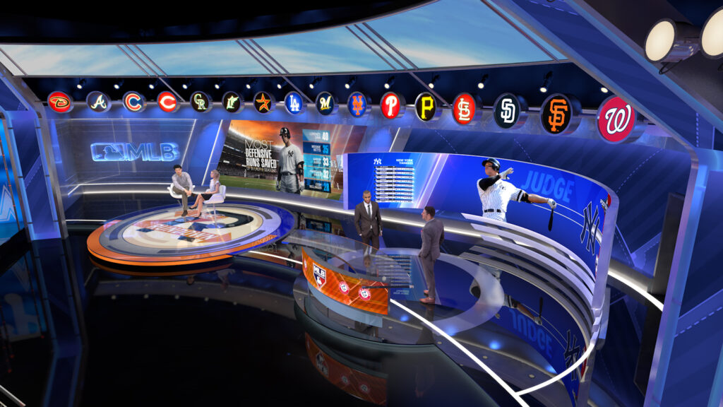 MLB Network gives Studio 3 a big update for opening day - NewscastStudio