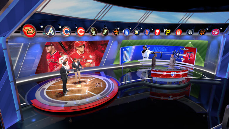 MLB Network gives Studio 3 a big update for opening day - NewscastStudio