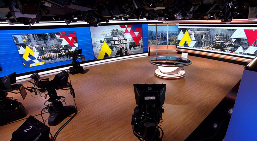 Sky TG24 updates studio with focus on warmth, updated technology ...